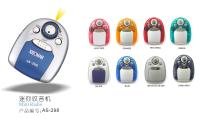 China XBM AS-298 Cute Portable FM Radio ABS 88-108MHz with 3.5mm Earphone Jack DC 5V for sale