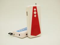 China USB FM Radio Receiver with TF Card Port 88-108MHz Built-in Antenna 1W Output for sale
