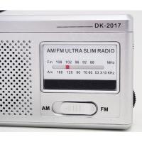 China Portable AM FM Radio Pocket Radio with Rechargeable Battery 95mm Digital Earphone Jack for sale