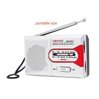 China DEKKO DK-2013 Multiband ABS Mini Portable AM FM Radio 530-1600KHz Battery Powered for sale