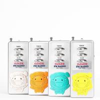 China ABS Handheld FM Radio 88-108 MHz with Emergency Light and 3.5mm Earphone Jack for sale