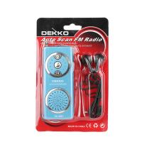China DEKKO DK-5021 Battery Powered FM Speaker Radio 88-108 MHz OEM Custom Colors for sale