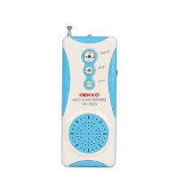 China UM3x2 Battery Powered Portable FM Radio Compact Design FM 88-108MHz Tuning for sale