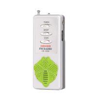China DEKKO DK-3039 Battery Powered Mini FM Radio 88-108 MHz Headphone Jack Portable Pocket Radio for sale