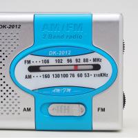 China XIBOMAN Portable AM FM Radio 2 Band Receiver with Sleep Timer and 2 AA Battery Support Custom Logo for sale