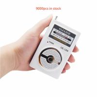 China Portable AM FM Radio Receiver Telescopic Antenna 2.3cm Compact Handheld Digital Scanner for sale
