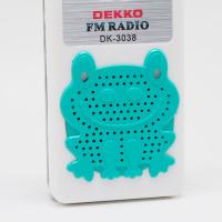 China DEKKO DK-3038 Lightweight FM Speaker Radio with OEM Service for Custom Business for sale