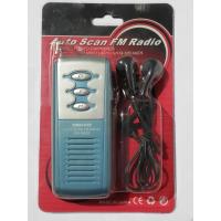 China DEKKO DK-9022 Portable Mini FM Radio 88-108 MHz Auto Scan Pocket Radio with Built-In Speaker for sale