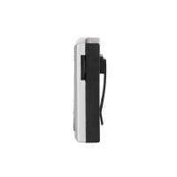 China Mini FM Auto Scan Radio 25cm Square Shape Portable Plastic Radio 108MHz for sale