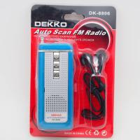 China Mini FM Radio with Speaker 78g Portable Handheld ABS Plastic Outdoor Radio for sale
