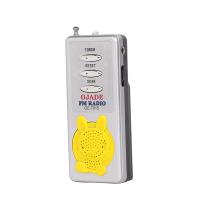 China OJADE OE-7015 Battery Power FM Speaker Radio Auto Scan 88-108MHz Super Light Mini Radio for sale