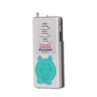 China OJADE OE-7015 Battery Power FM Speaker Radio Auto Scan 88-108MHz Super Light Mini Radio for sale