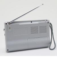 China Desktop AM FM Radio 60dB SNR OEM Custom Logo Promotional Gift 155x45x100mm for sale