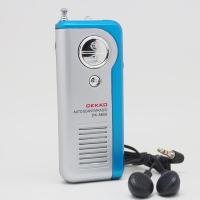 China DEKKO DK-8809 Private FM Speaker Radio 88-108 MHz Portable Auto Scan with Mini Flashlight for sale