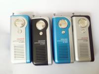 China DEKKO DK-8809 Private FM Speaker Radio 88-108 MHz Portable Auto Scan with Mini Flashlight for sale