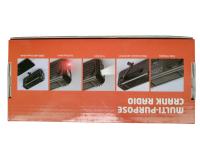 China Emergency Solar Hand Crank Radio 3 Band AM FM WB 2800mAh Power Bank Flashlight for sale