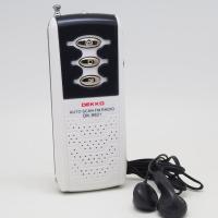 China Private Model FM Radio Speaker Wireless 100H Antenna Mini Portable Speaker Radio 105x43x22mm for sale