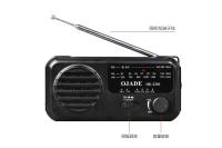 China Emergency Solar Hand Crank Radio 400g AM FM WB with USB Charging Custom Color for sale