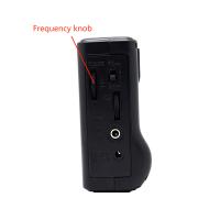 China AM FM Radio Receiver 1600KHz Adjustable Volume Portable Speaker with Lanyard ABS Plastic for sale