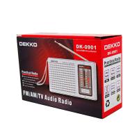 China AM FM Radio Receiver 1600KHz Adjustable Volume Portable Speaker with Lanyard ABS Plastic for sale