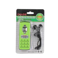 China Ultralight FM Auto Scan Radio OE-1302 Dry Battery Powered Built-in Speaker 88-108MHz for sale