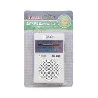 China XIBOMAN OE-1202 Portable AM FM Radio ABS Plastic Pocket Mini Size 10x6.2x2.3cm for sale