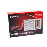 China Desktop AM FM Radio with Speaker High Sound Quality 76-108 Mhz Charging DC Adapter for sale