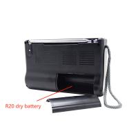 China Desktop AM FM Radio with Speaker High Sound Quality 76-108 Mhz Charging DC Adapter for sale