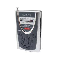 China Portable AM FM Radio Built-in Speaker OE-1201 10x6.2x2.3cm AA Battery Powered for sale