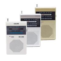 China XIBOMAN OE-1202 Portable AM FM Radio Pocket Mini Size ABS Plastic 10x6.2x2.3cm for sale