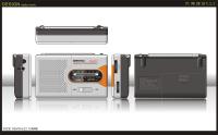 China DEKKO DK-2020 Mini AM FM Radio Portable Pocket Radio with Built-In Antenna 2 AA Battery Powered for sale