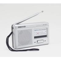 China DEKKO DK-2020 Mini AM FM Radio Portable Pocket Radio with Built-in Antenna 2 AA Battery Powered for sale
