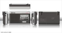 China DEKKO DK-2020 Mini AM FM Radio Pocket Portable with Built-In Antenna 2 AA Battery Powered for sale