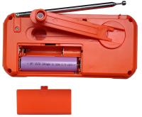China Rechargeable Bluetooth Portable AM FM Radio 2000mAh Power Bank Solar Hand Crank for sale