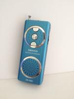 China DEKKO DK-2013 Pocket AM FM Radio Silvery 2 AA Battery Powered Portable Radio for sale
