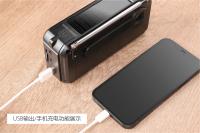 China Portable AM FM Radio with Bluetooth Solar Hand Crank 2000mAh Power Bank Outdoor Emergency for sale