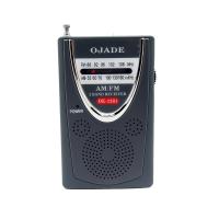 China OE-1201 Portable AM FM Radio Bluetooth Speaker with Belt Buckle 10x6.2x2.3cm AA Battery Powered for sale