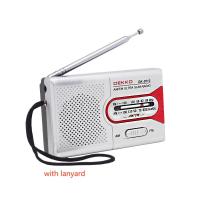 China DEKKO DK-2013 Pocket AM FM Radio 2 AA Battery Powered Portable Mini Radio for sale