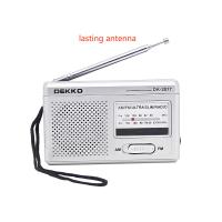 China DEKKO DK-2020 Mini AM FM Radio Portable Pocket Radio with Built-In Antenna 2 AA Battery Powered for sale