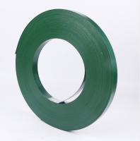 China Binding Carbon Steel Strip Belt Green Painted for sale