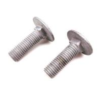 China Flat Head Carbon Steel Carriage Bolt M8 Din 903 Chrome And Nut Hardened M4 for sale