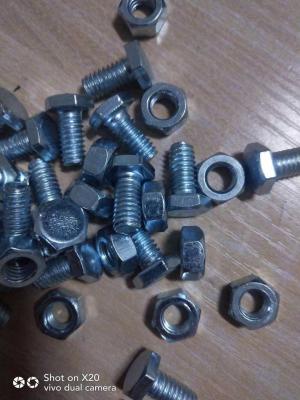 China Zinc Plated Hexagon Screws Bolt And Nuts  BS1083 for sale