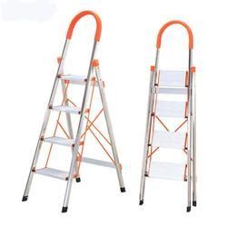 China Aluminium Folding 3 Steps Household Kitchen Safety Step Ladders for sale