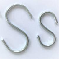 China Customized Polish Wrought Iron Steel S Hooks For Hanging 3/4
