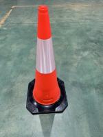 China PE Orange Road Safety Cones For Security Construction Protection for sale