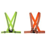 China Green and orange Reflective vest for Common Chemical Fiber Packing 100pcs/ctn for sale