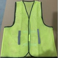 China reflective vest(mesh)green Security Guards Unit Weight 40g Packing 200pcs/ctn for sale