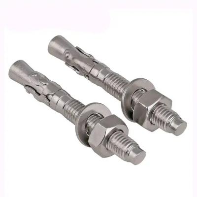 China Stainless Steel Bolt And Nuts with Silvery Coating for Various Industries for sale