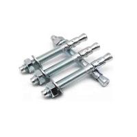 China Stainless Steel Bolt And Nuts Silvery Finish Hot Galvanized For Industrial Durability for sale