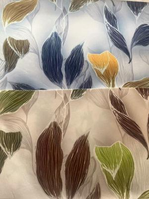 China 100% Polyester Digital Print Sofa Fabric Durable For Home Decoration for sale